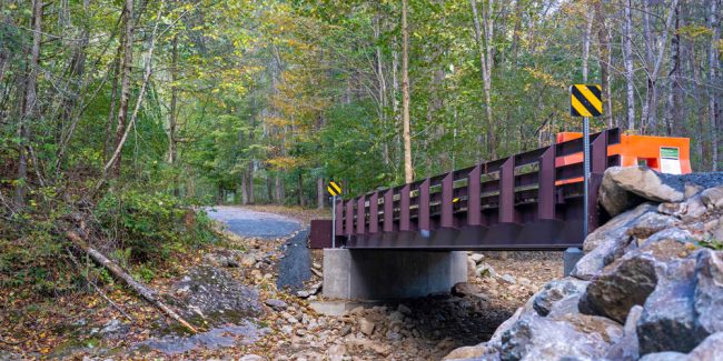 New Bridge to White Oak Canyon