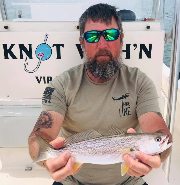 Grey Trout Make A Showing