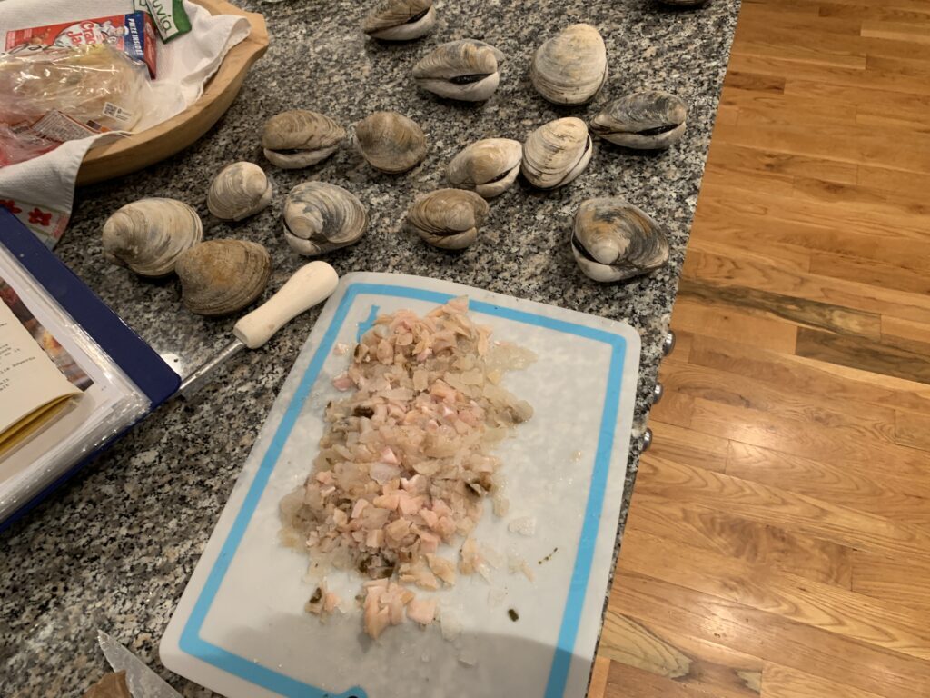 Hatteras Style Clam Chowder